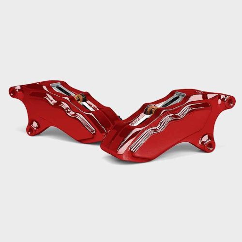 Radial Mount 6 Piston Dual Brake Caliper Kit