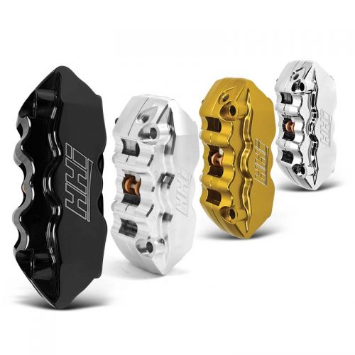 Radial Mount 6 Piston Single Brake Caliper Kit