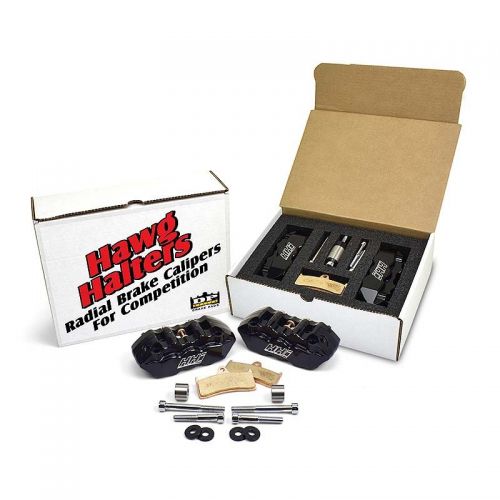 Radial Mount 6 Piston Dual Brake Caliper Kit