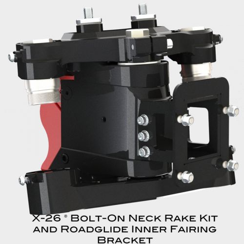 X-26Â® Bolt-On Neck Rake Kit 2014, Bolt On Triple Tree Kits, Hawg ...