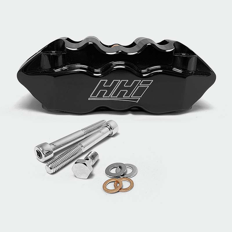 Radial Mount 6 Piston Dual Brake Caliper Kit